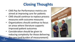 Medicare Incentives and Penalties: Critical Lessons Learned (Kim ...