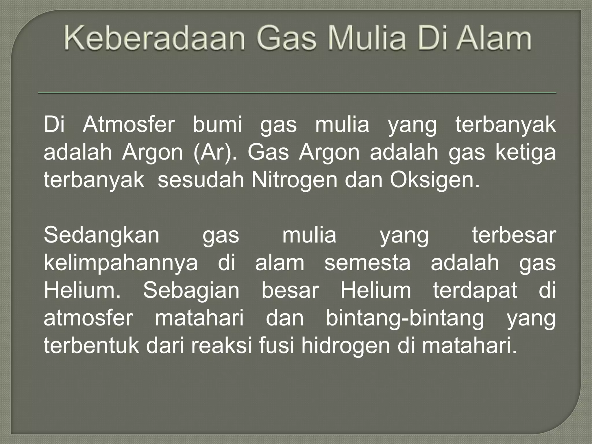 Kimia Unsur : Gas Mulia , Halogen ,Alkali Tanah , Perioda Ketiga ...