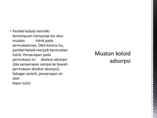 Kimia Sifat - Sifat Koloid | PPTX