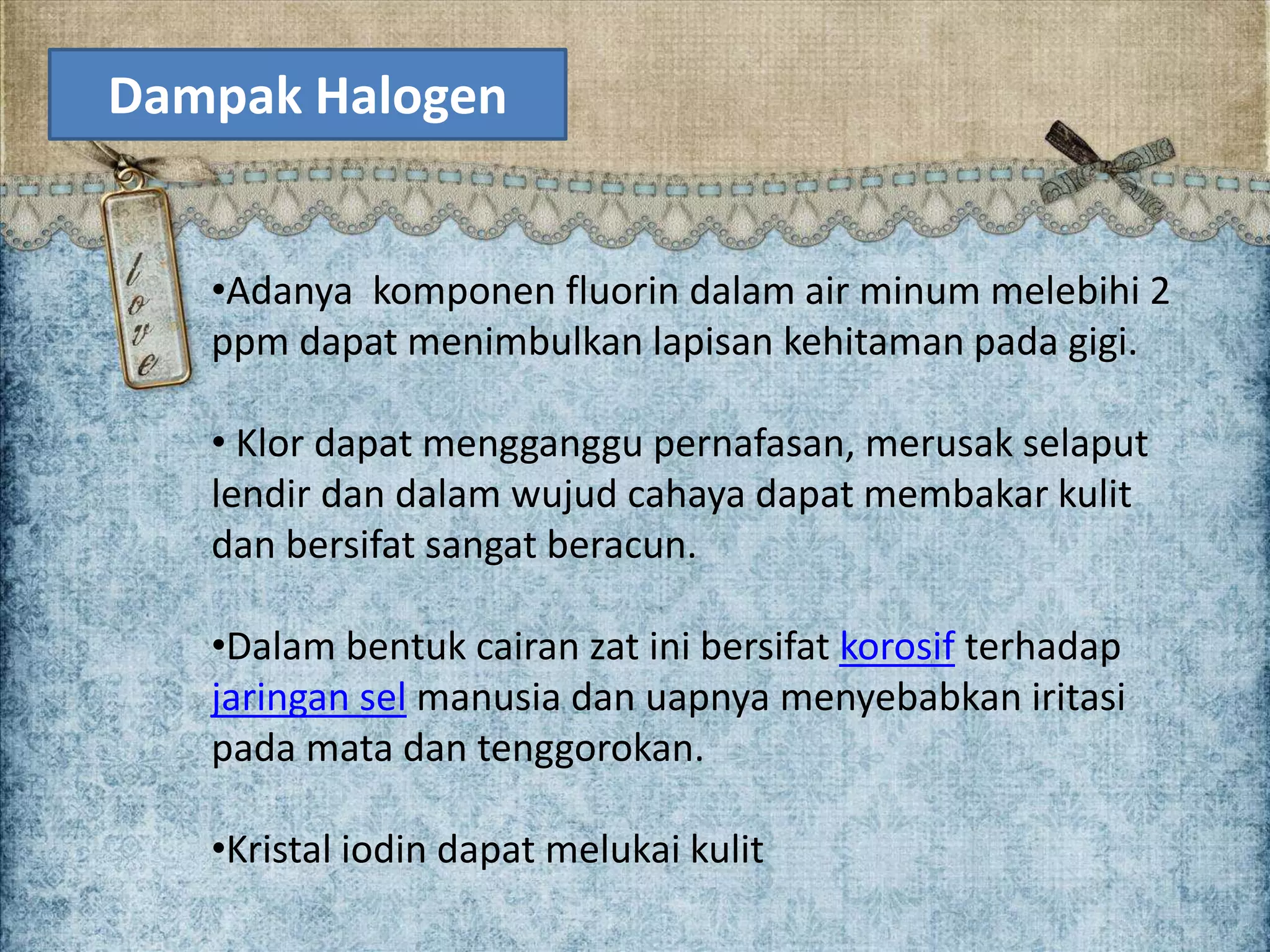 Kimia- halogen | PPTX