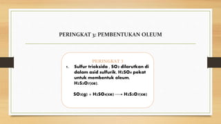Bahan Buatan Dalam Industri (Asid Sulfurik) (Kimia) | PPTX