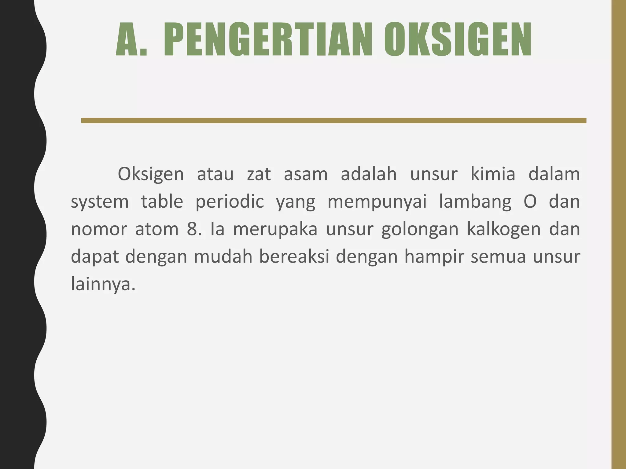 KIMIA UNSUR: Nitrogen dan Oksigen | PPTX