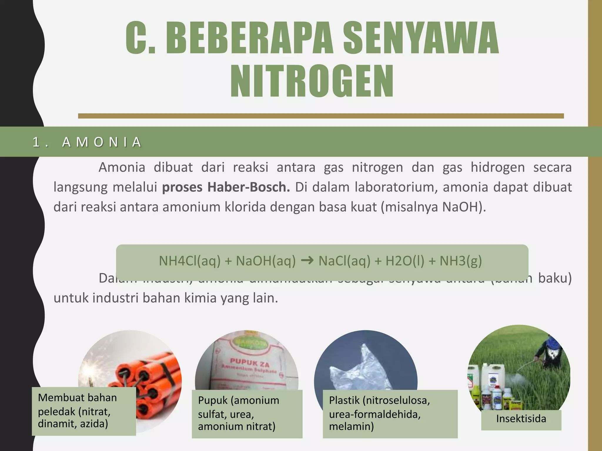 KIMIA UNSUR: Nitrogen dan Oksigen | PPTX