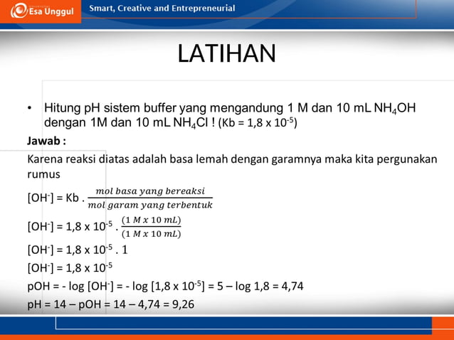Kimia-Dasar-pertemuan-11.ppt asam basa mencari pH | PPT