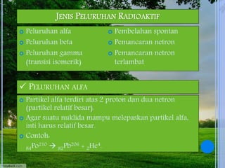 Kimia inti dan radiokimia | PPTX