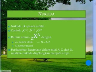 Kimia inti dan radiokimia | PPTX