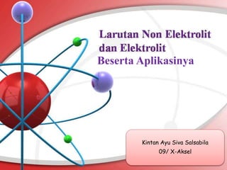 Larutan Elektrolit dan Reaksi Redoks | PPT