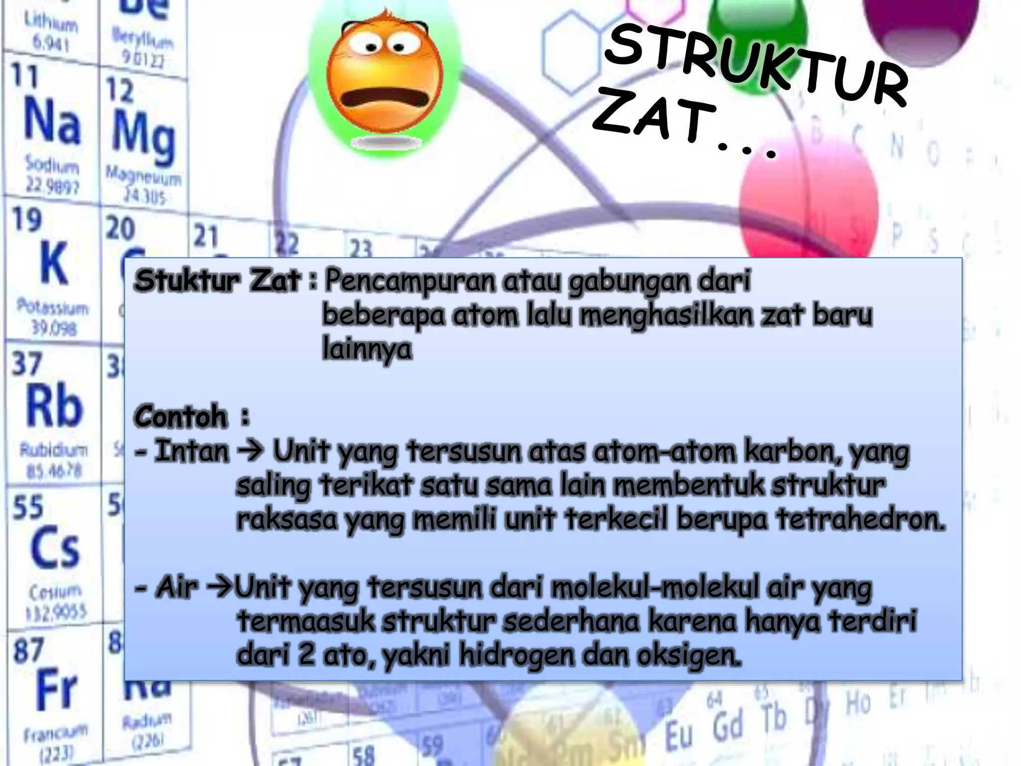 Kimia-Struktrur dan komposisi zat SMA kelas X | PPTX