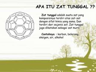 Kimia-Struktrur dan komposisi zat SMA kelas X | PPTX