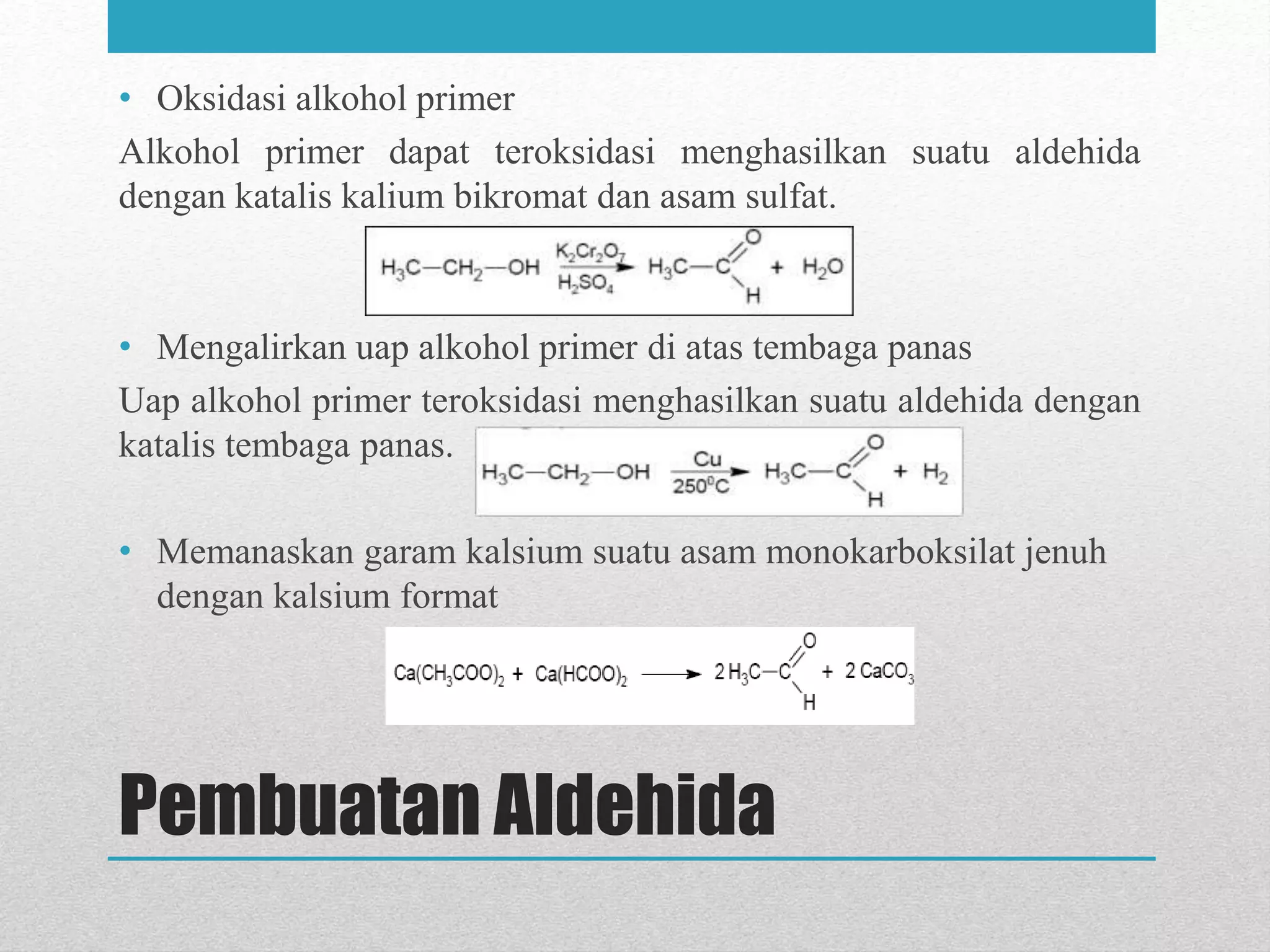 Aldehida dan Keton | PPTX