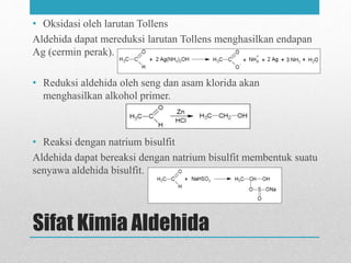Aldehida dan Keton | PPTX