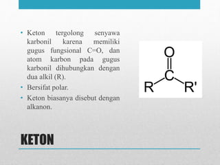 Aldehida dan Keton | PPTX