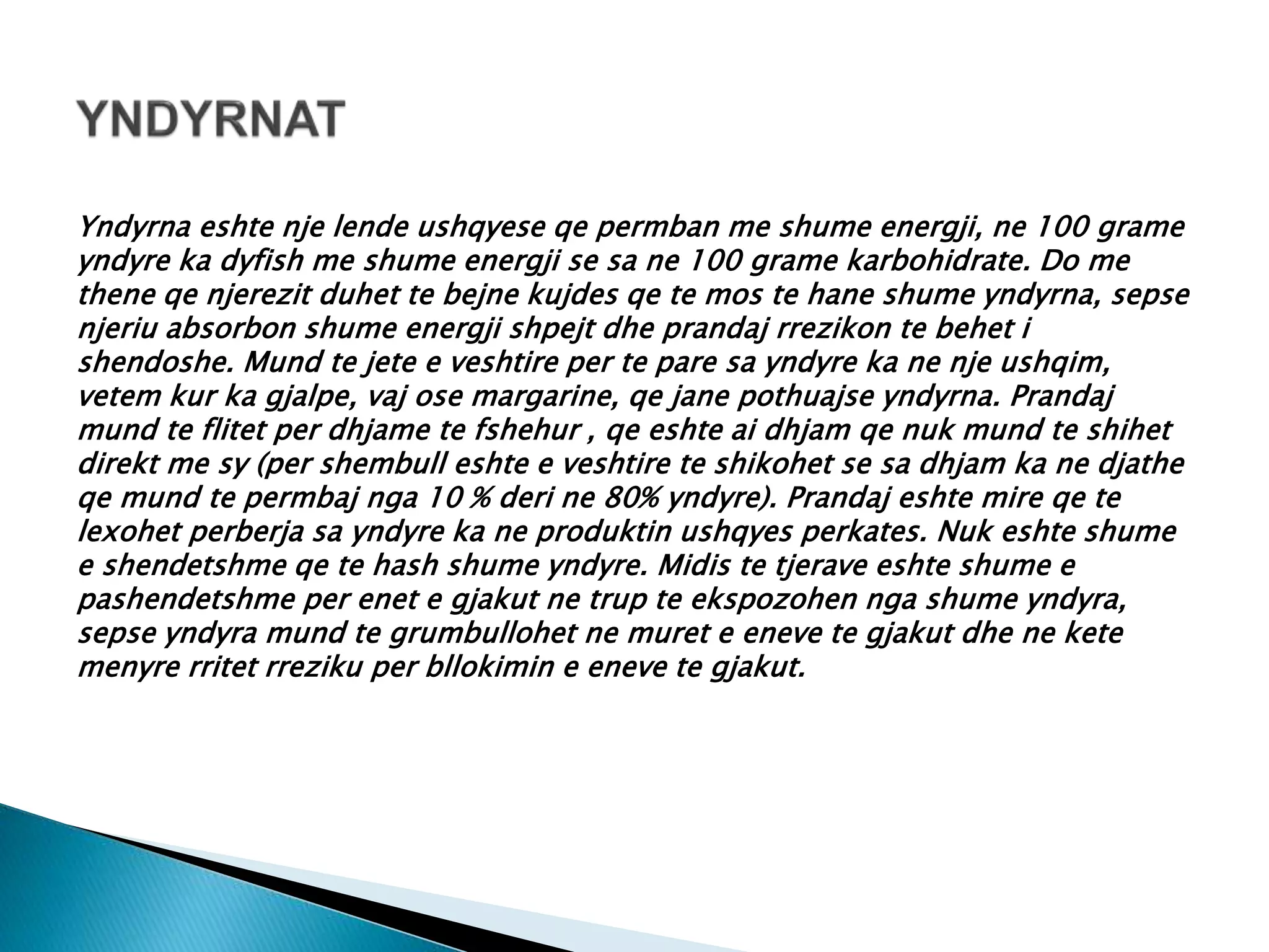 RENDESIA E PERBERJEVE ORGANIKE NE JETEN E PERDITSHME | PPTX