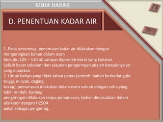 Kimia air | PPTX