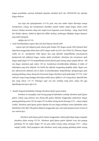 Kimia analisa instrument | DOCX
