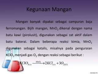 Penetapan Kadar MnO2 dalam Batu Kawi | PPTX