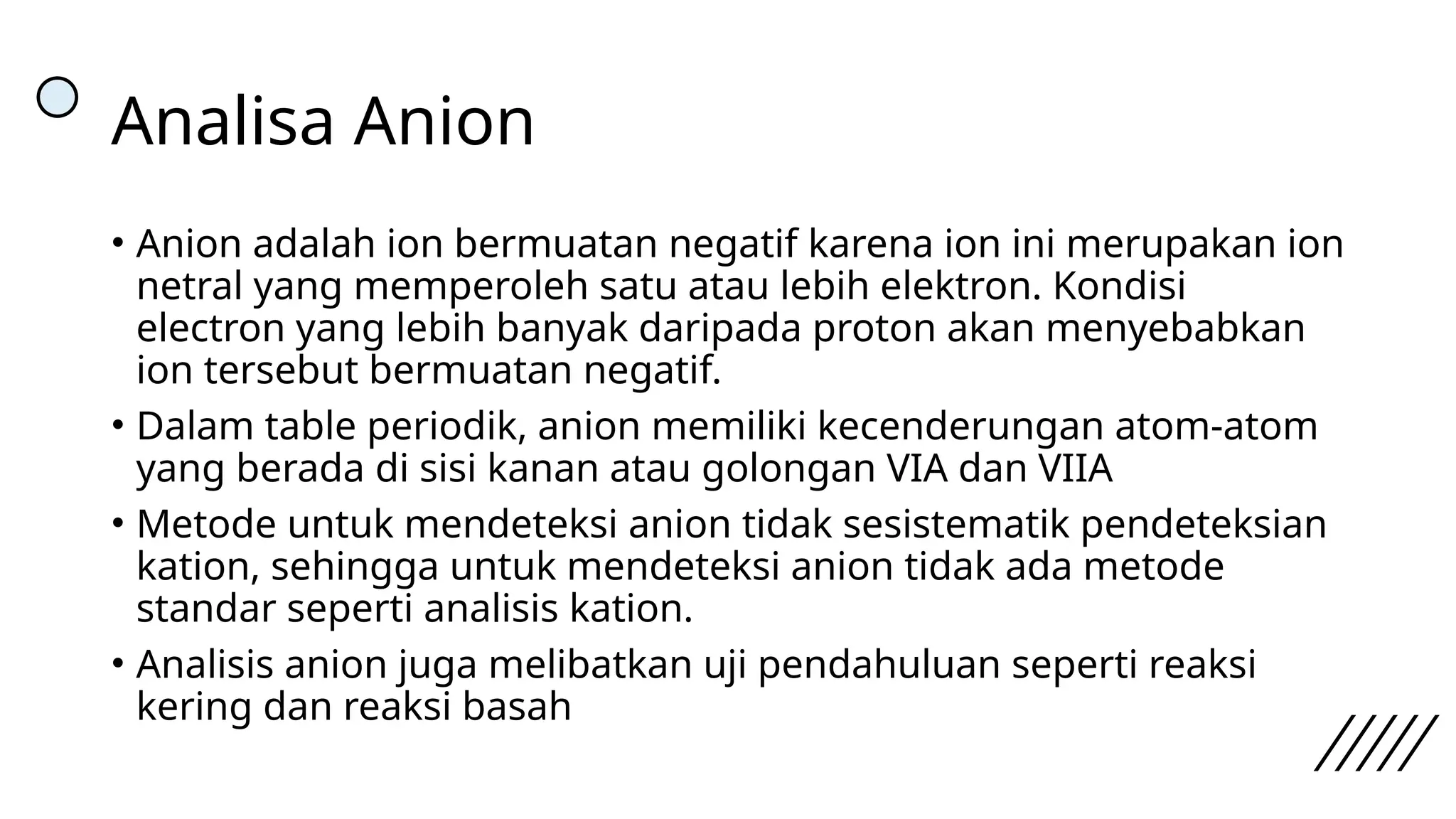 Kimia Analitik - Analisis anion sulfat, klorida dan nitrat.pptx