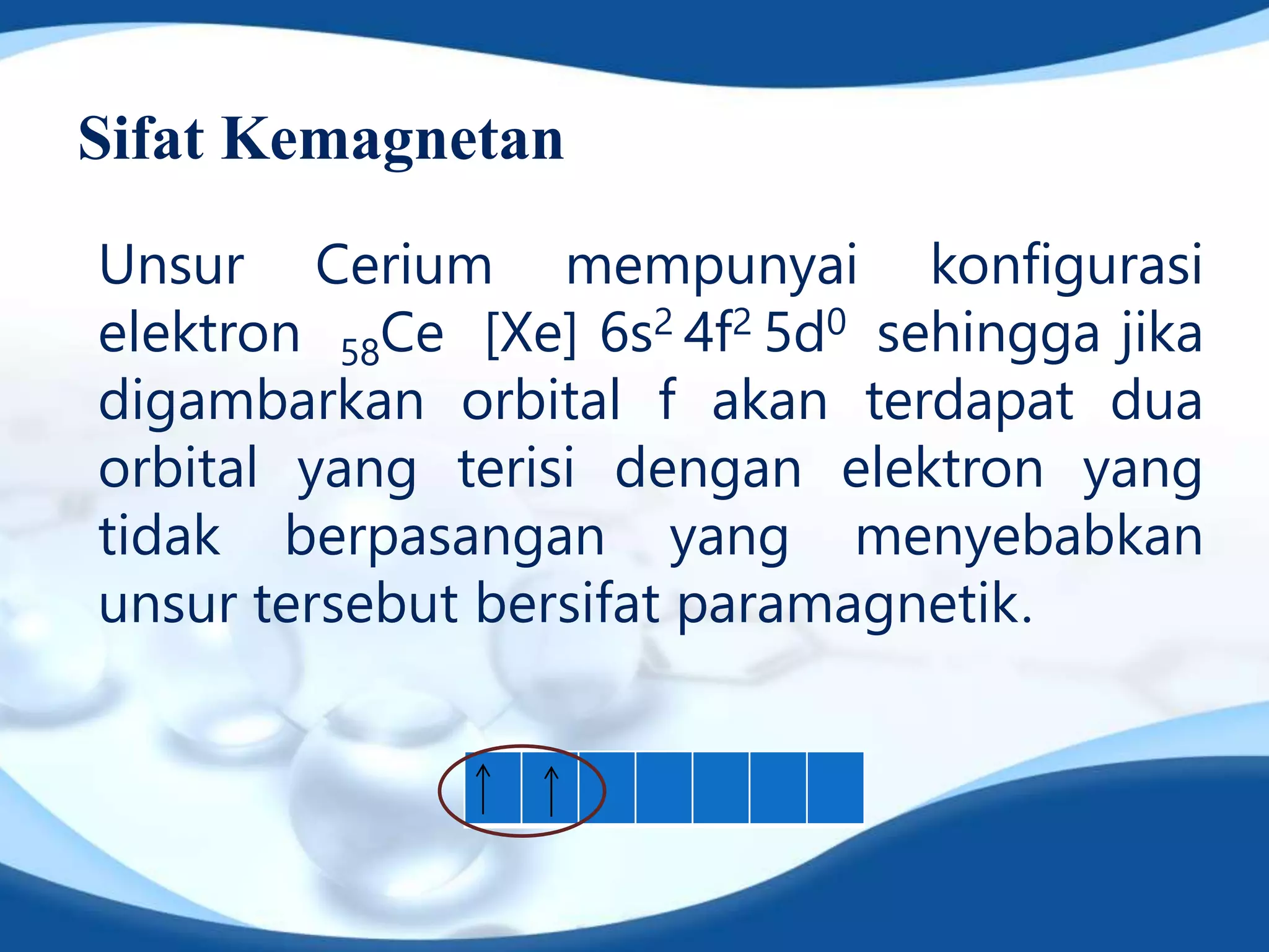 Kimia anorganik golongan transisi lantanida | PPTX