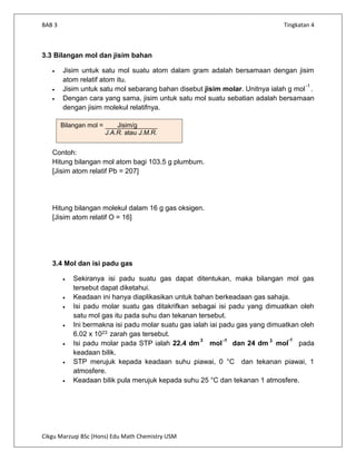 Formula dan persamaan kimia | PDF