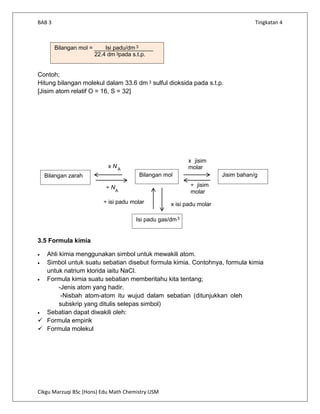 Formula dan persamaan kimia | PDF