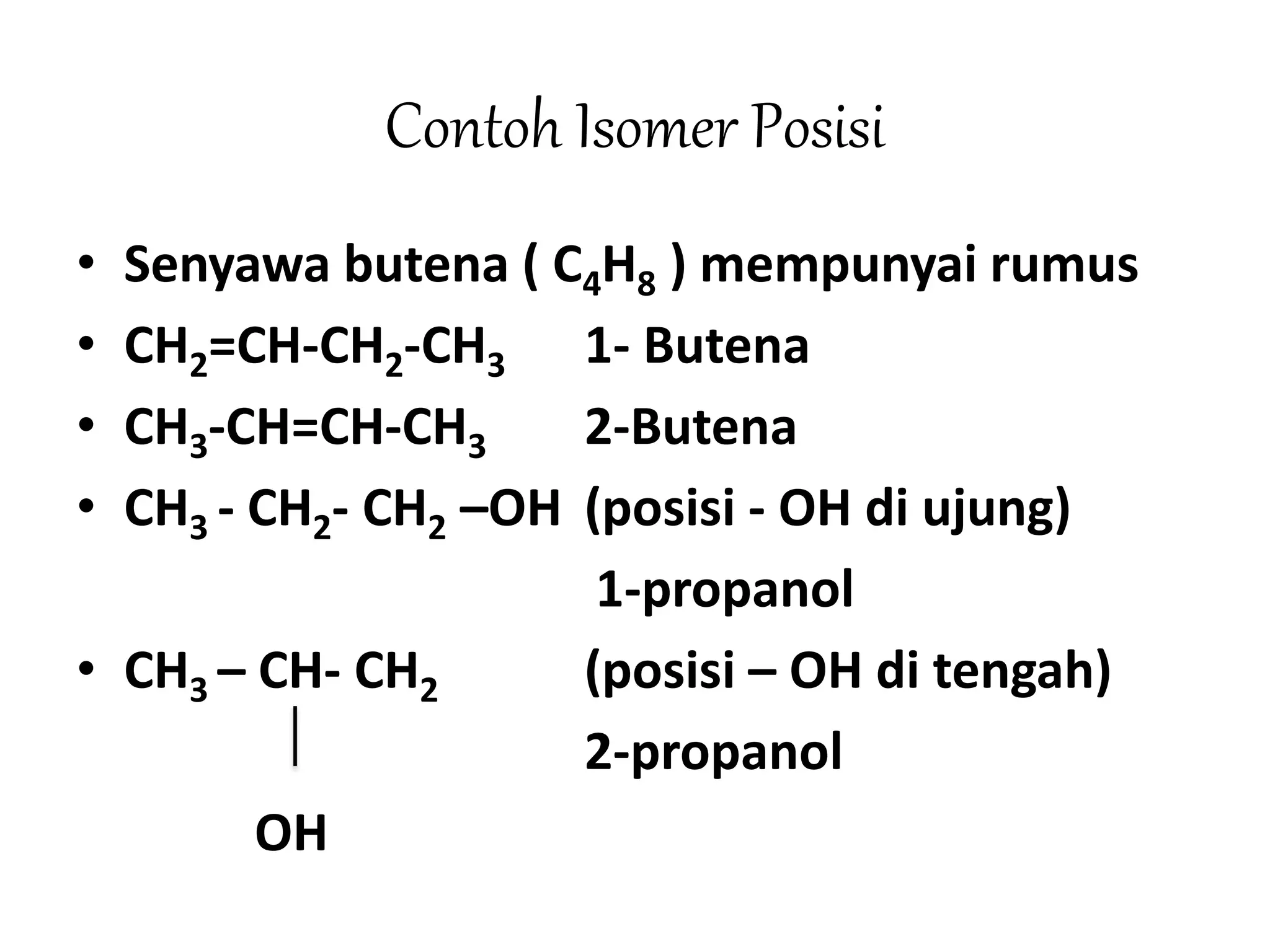 Kimia baru isomer | PPTX