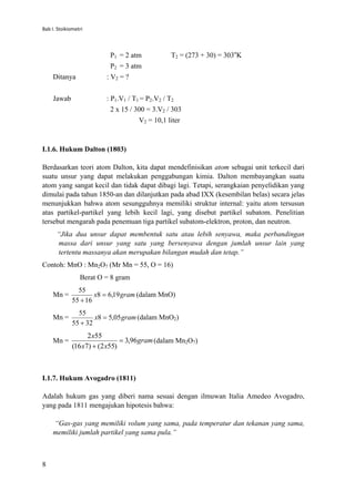 Kimia dasar final bab 1 | PDF