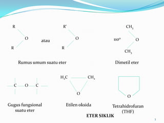 Struktur Eter | PPTX