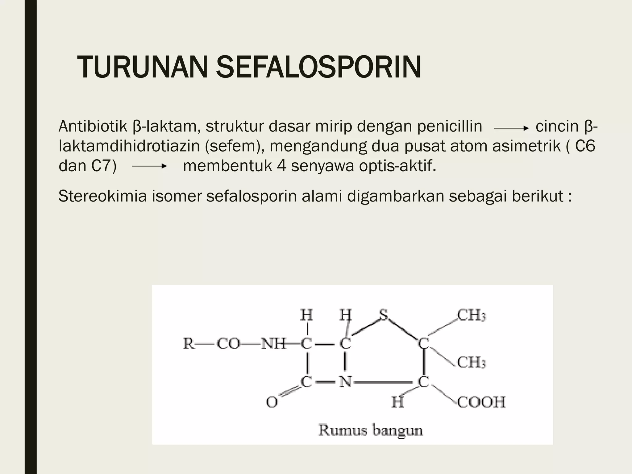Antibiotik beta Laktam dan Makrolida - Kimia Farmasi 1 | PDF