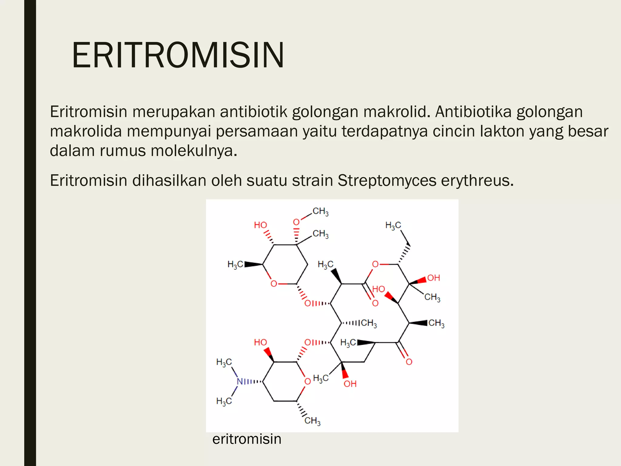 Antibiotik beta Laktam dan Makrolida - Kimia Farmasi 1 | PDF