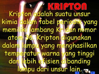 Kimia gas mulia | PPTX