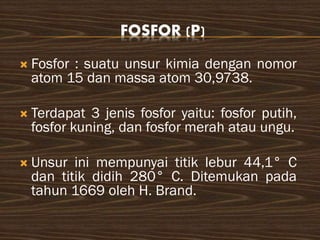 Kimia gol 5 a | PPTX