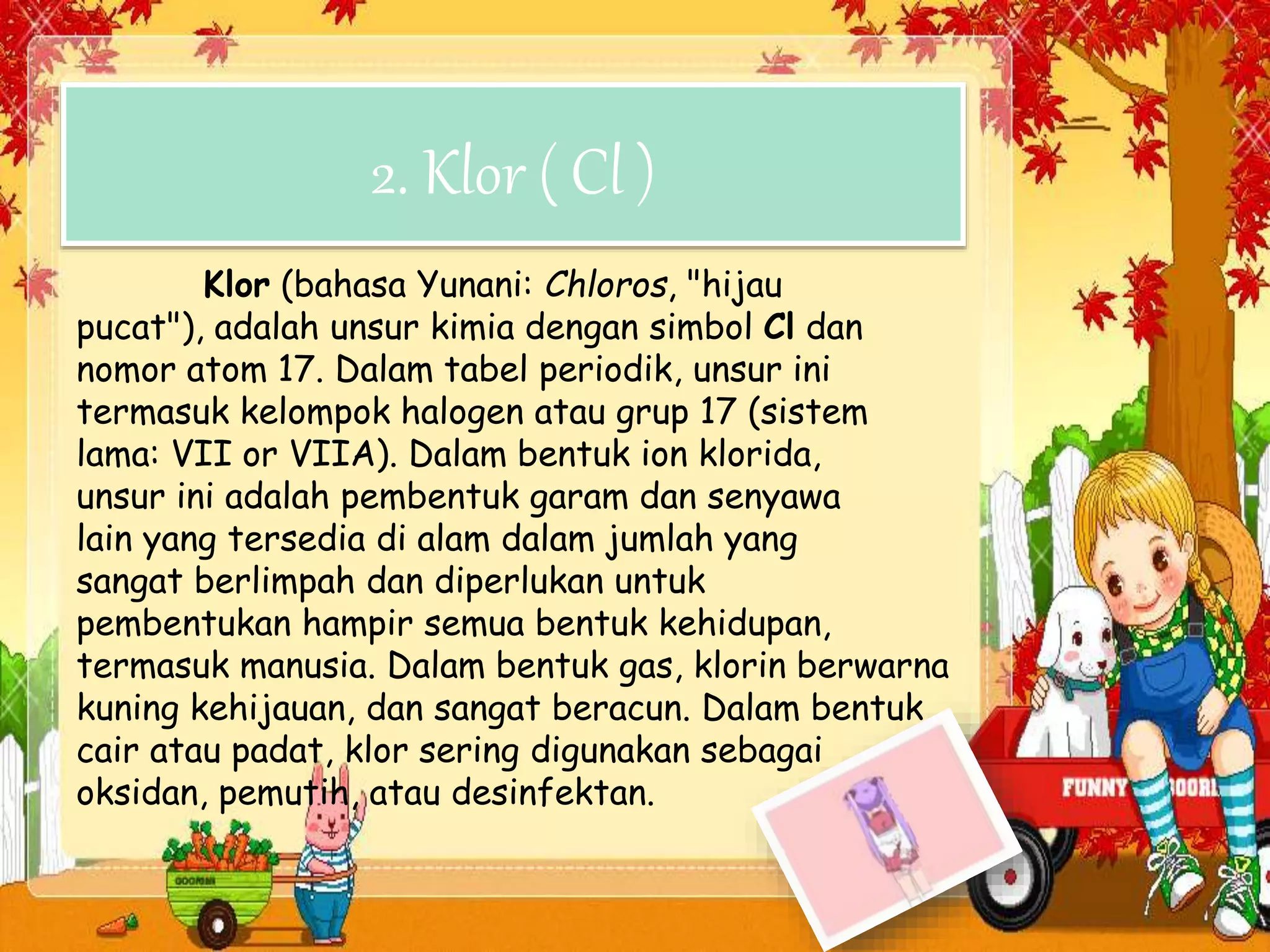 SlideShare Unsur Kimia Halogen | PPTX