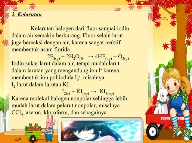 SlideShare Unsur Kimia Halogen | PPTX