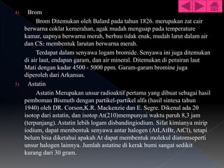 Kimia halogen 5 | PPTX