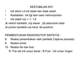 Kimia inti | PPT