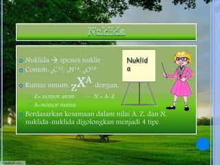 Kimia inti dan radioaktif-radioaktif | PPTX
