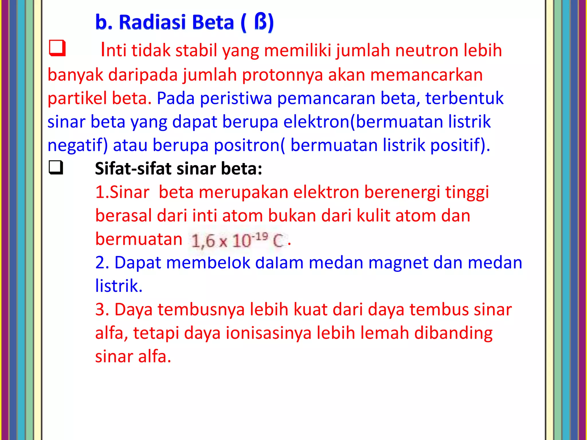 Kimia inti dan radiokimia | PPTX