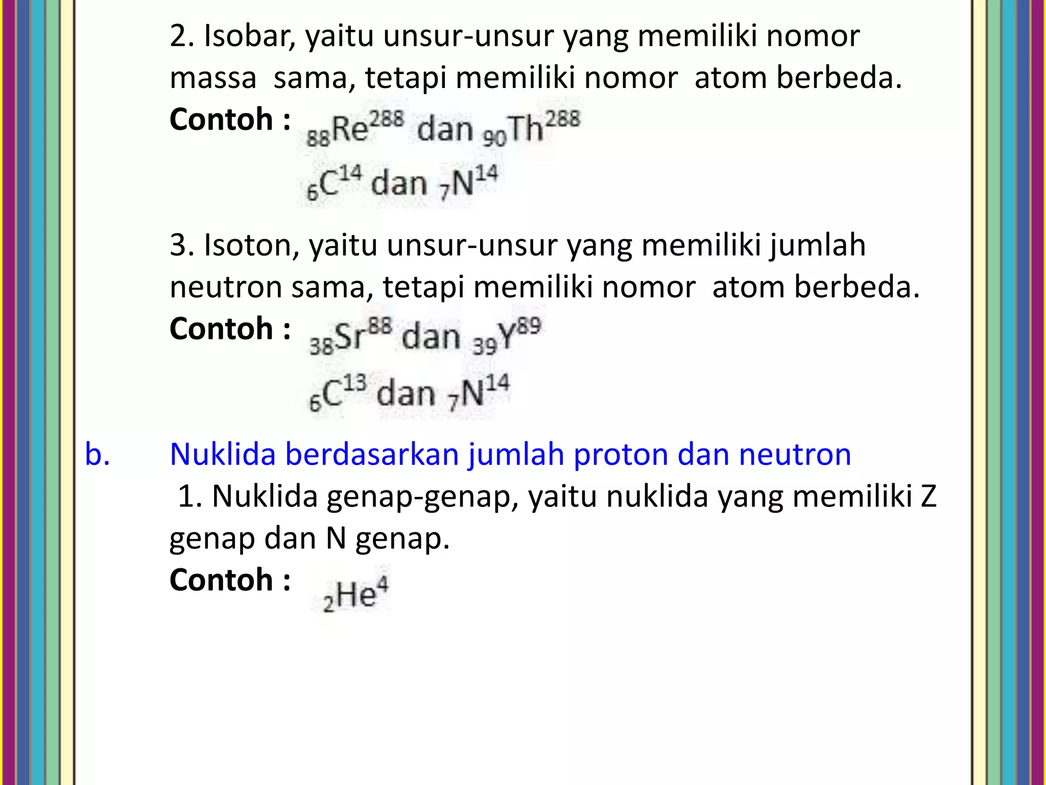 Kimia inti dan radiokimia | PPTX