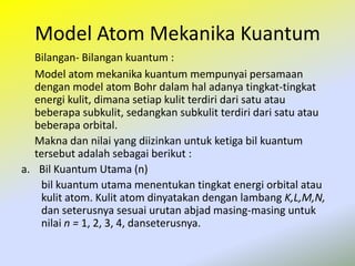 Teori Kuantum dan Model Atom Bohr | PPT
