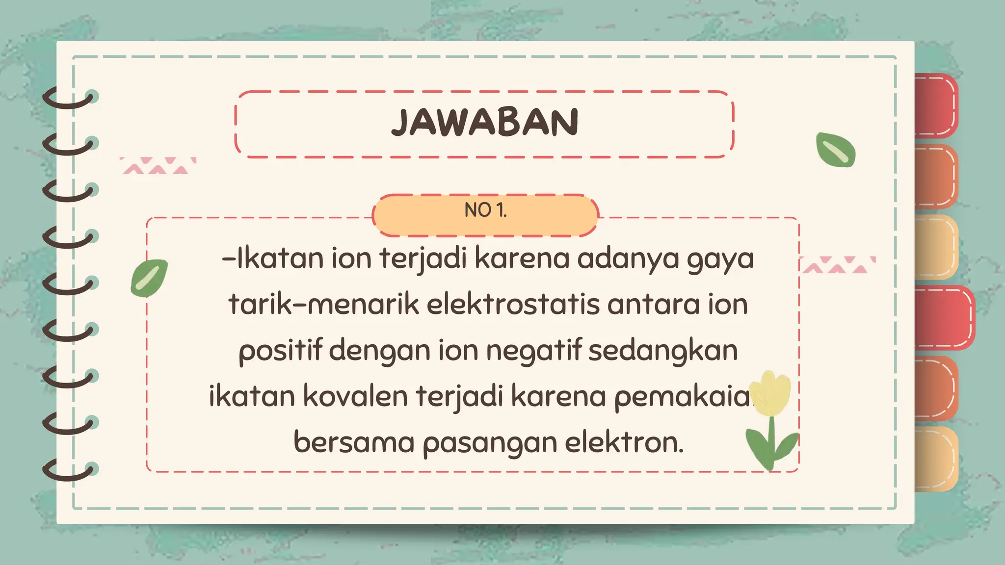 PPT KIMIA ABOUT IKATAN KIMIA BAB 2 KELAS 11 SEMESTER 1 | PPTX