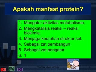Protein | PPTX