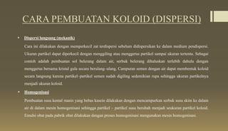 Sistem Koloid | PPT