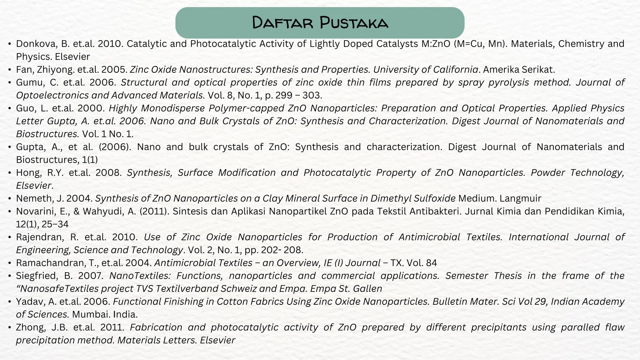Sintesis nanopartikel ZnO dengan berbagai surfaktan PPT.pdf