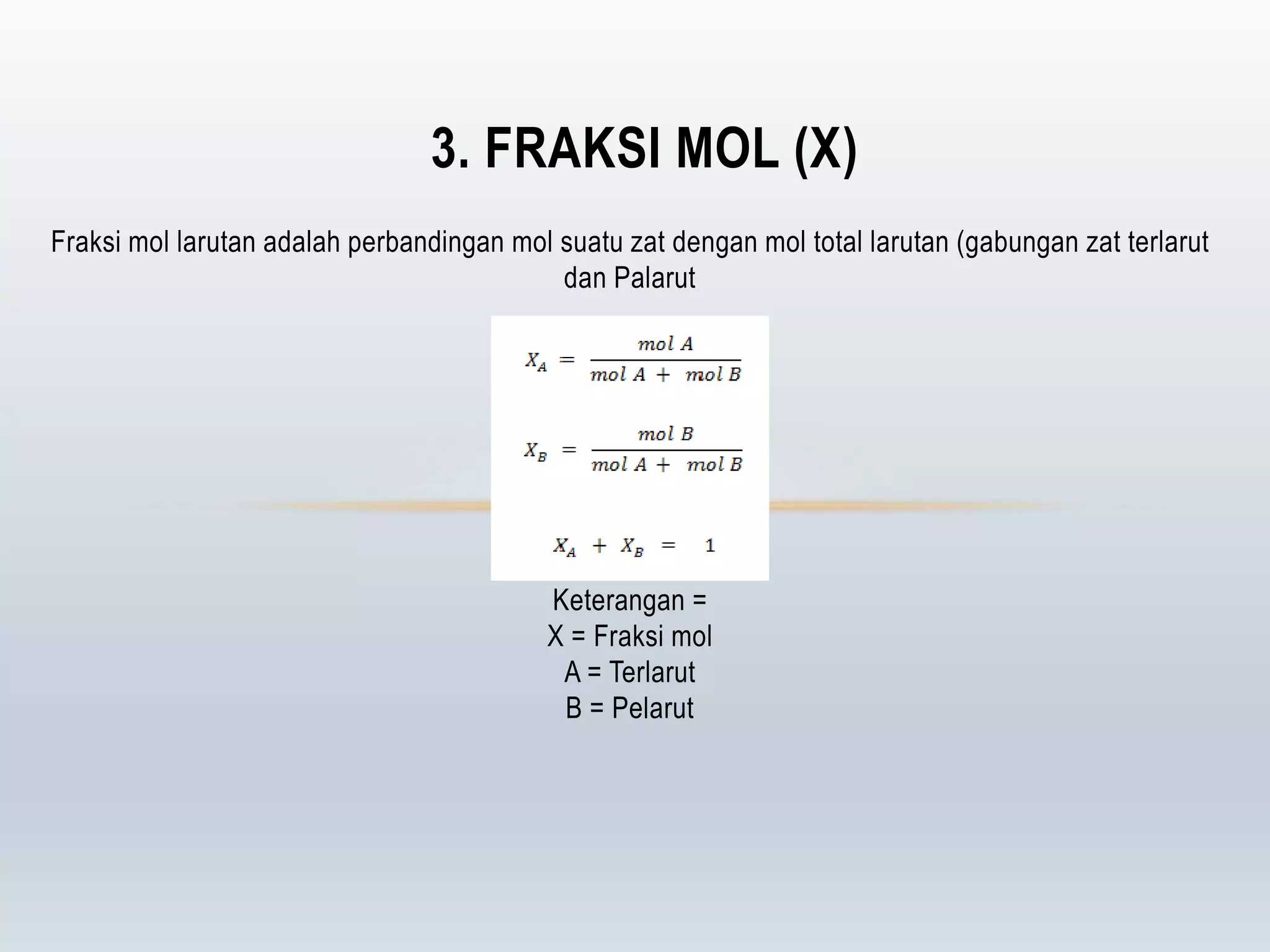 PPT UNTUK PERSENTASI KIMIA TENTANG LARUTAN | PPTX