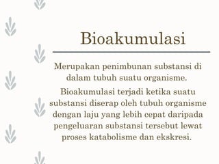 Toksikologi Lingkungan MK Kimia Lingkungan | PPTX