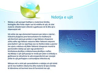Kimia ne mbrojtje te mjedisit | PPTX