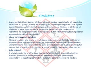 Kimia ne mbrojtje te mjedisit | PPTX