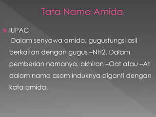 amina & amida | PPTX