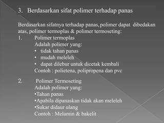 Kimia polimer 3 | PPTX