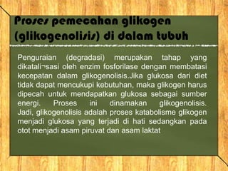 Kimia polimer alam glikogen | PPTX